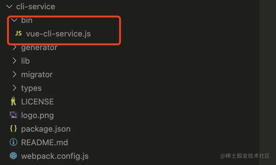 npm run serve 发生了什么但是我们直接 运行 vue-cli-service serve 就会报错 comm - 掘金
