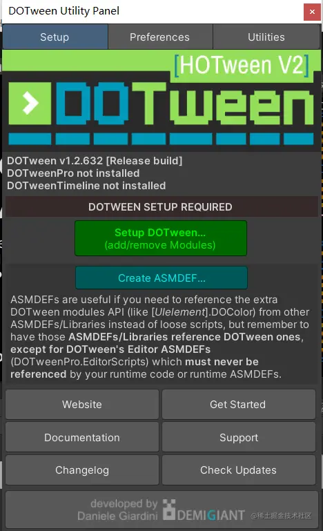 Unity DoTween插件和DOMove方法基本使用 - 掘金