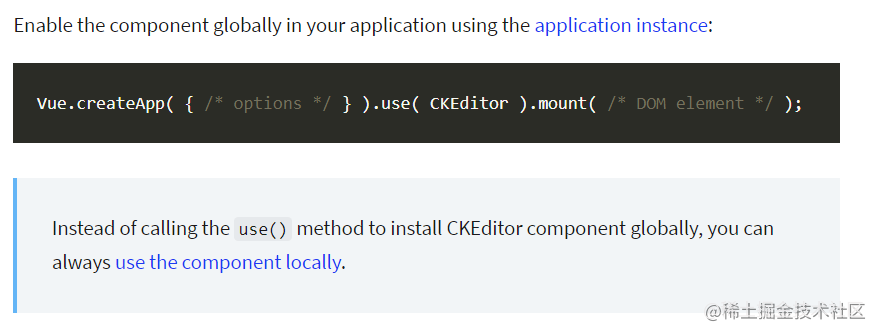Vue2.X 安装CKEditor5 以及基本使用（一） - 掘金