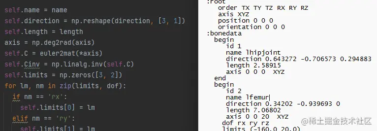 CMU Mocap 中的 ASF AMC 文件格式介绍CMU Mocap 是一个广为人知的运动捕捉数据库 http:// - 掘金
