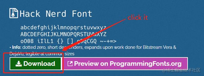 windows git bash设置hack nerd font - 掘金