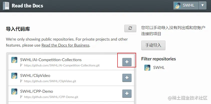 Github + Sphinx+Read the docs 实战入门指南（二）引言 接上一篇Github + Sphin - 掘金