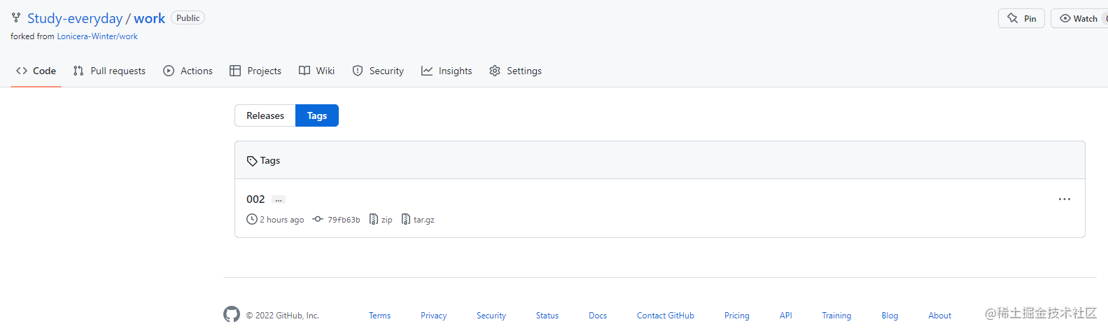 GitHub 基础教程06 - Git tag 和 GitHub releases - 掘金