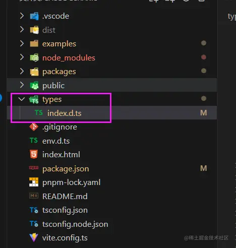 vite+vue3发布npm包用vite构建一个组件库或js工具插件,然后发布到npm, 支持ts类型自动导出，该文章以 - 掘金