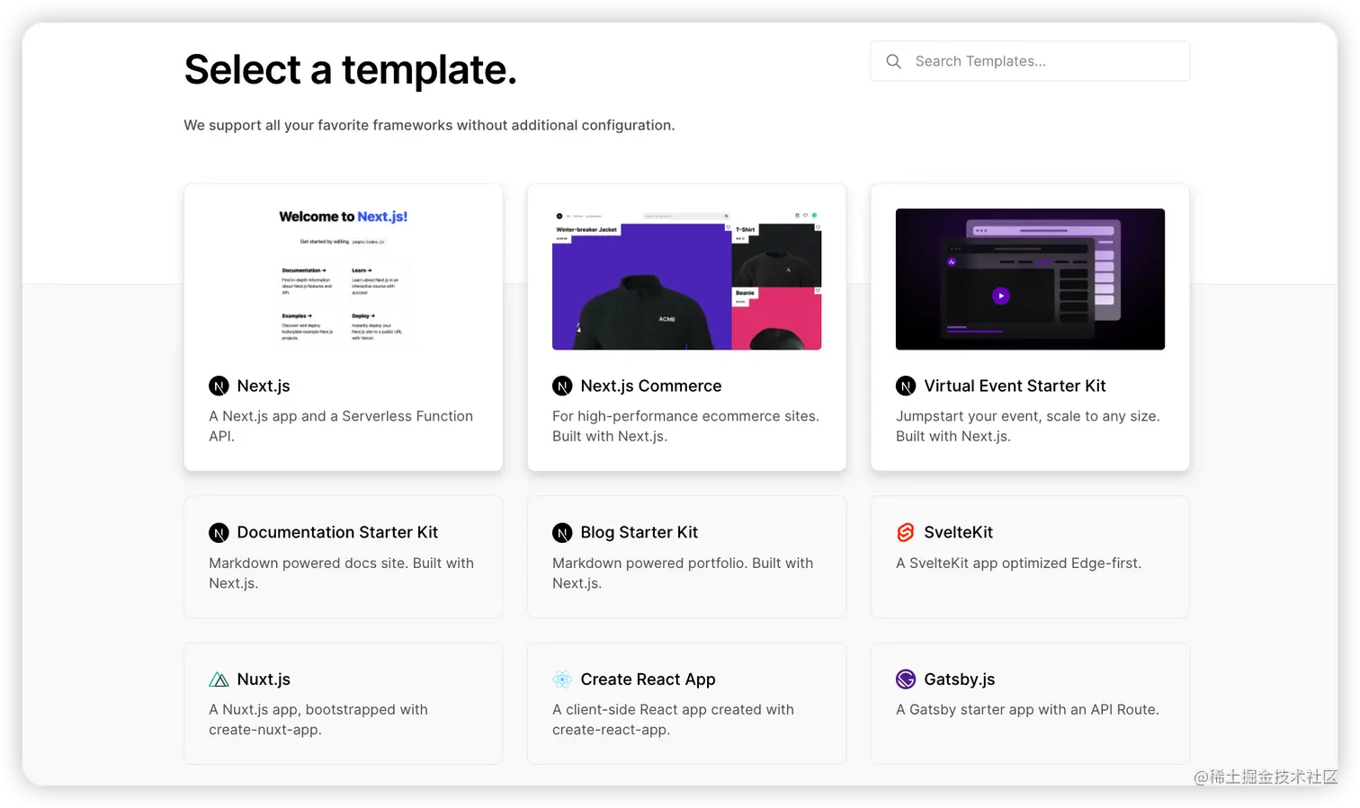 5分钟快速上线Web应用和API（Vercel）Vercel Vercel 你可以理解为一个部署工具，支持部署静态网页和 - 掘金