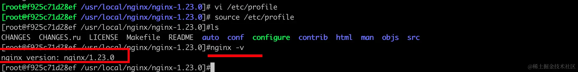Centos7中安装nginx本文记录nginx安装过程，以作备忘（仅此而已）。本文记录nginx安装过程，以作备忘（仅 - 掘金