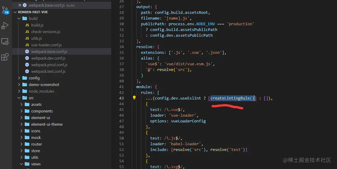 Vue中如何关闭eslint检测？eslint是一个javascript的校验插件，通常用来校验语法或代码的书写风格。这 掘金