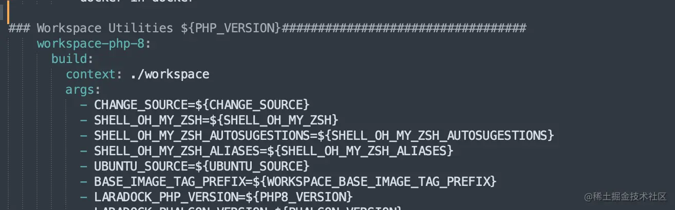 Laradock workspace及php-fpm多版本一直使用docker+laradock来开发本地项目，随着P - 掘金