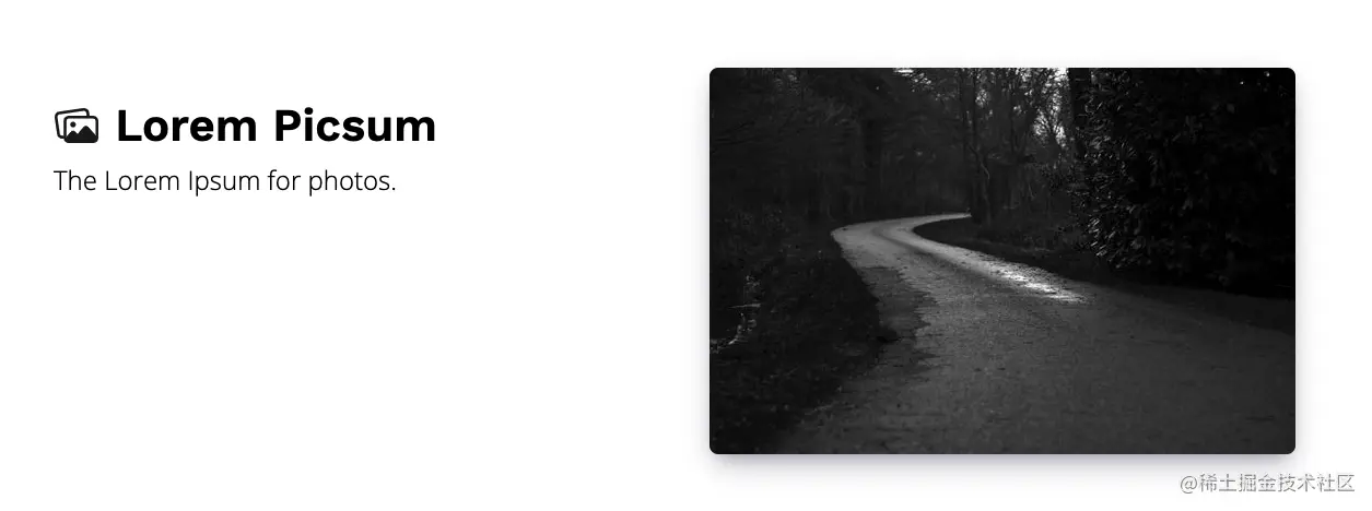 前端随机图库免费的随机图库 Lorem Picsum 指定宽高 只需在我们的URL后添加所需的图像大小（宽度和高度），您 - 掘金