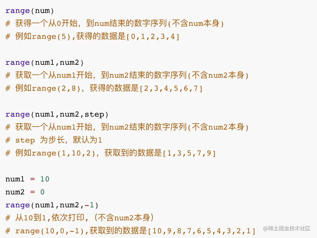 【python】for循环与嵌套forin循环 Python 中，for 循环可以遍历任何序列的项目，如一个 掘金 