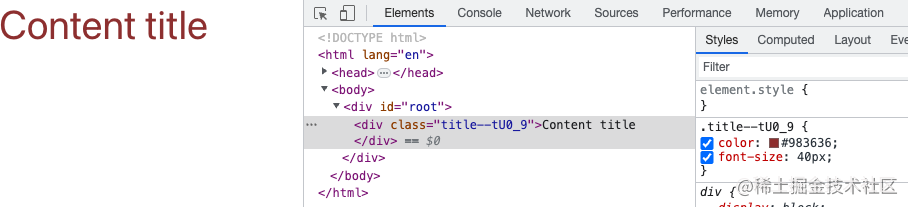 CSS 模块化方案之CSS Modules - 掘金