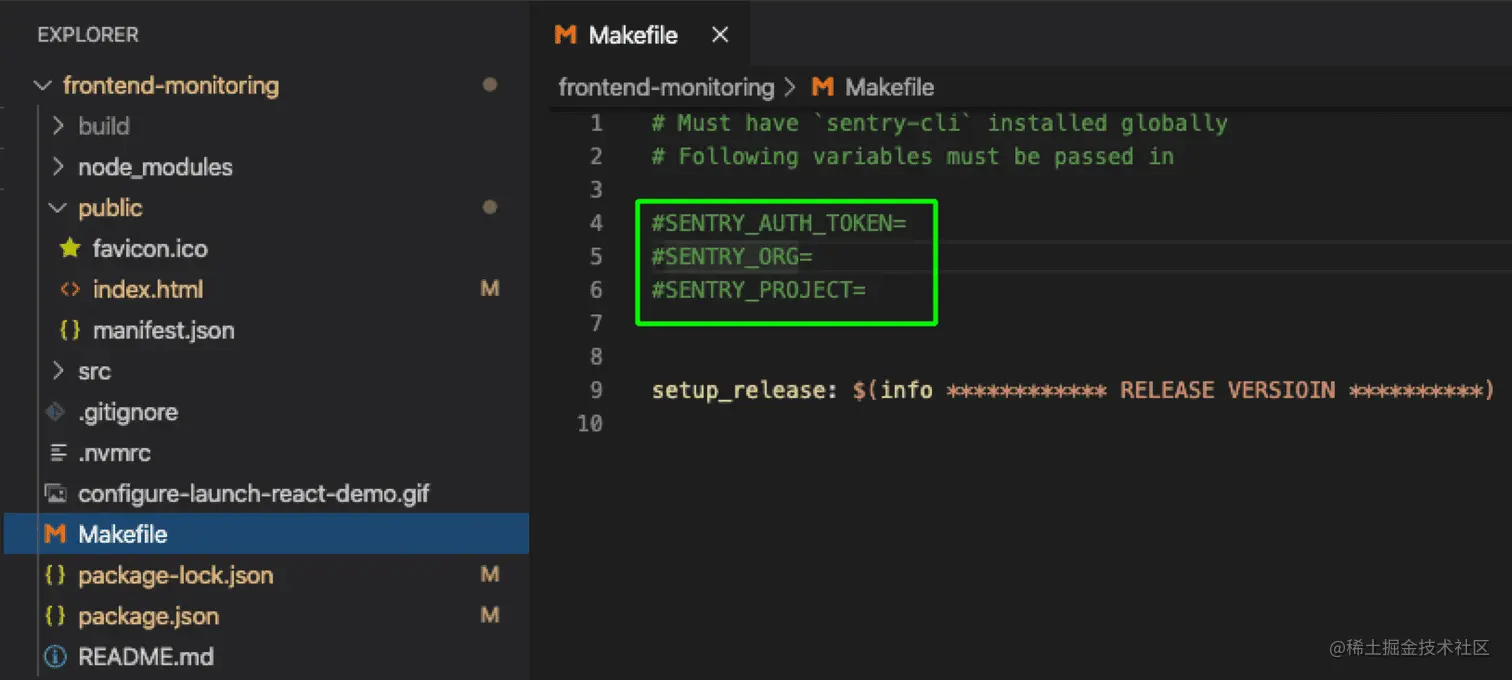 Sentry Web 前端监控 - 官方最佳实践教程创建一个 Sentry 项目 Step 1: 创建项目 Step 2 - 掘金