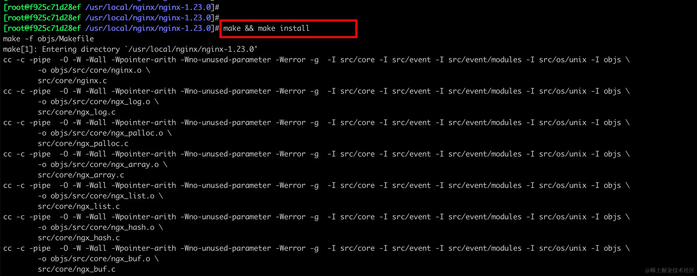 Centos7中安装nginx本文记录nginx安装过程，以作备忘（仅此而已）。本文记录nginx安装过程，以作备忘（仅 - 掘金