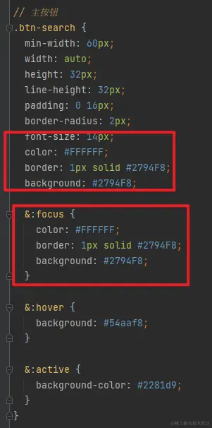 elementui中el-button点击后不失去焦点（按钮颜⾊不变）的解决⽅案elementui中el-button点 - 掘金