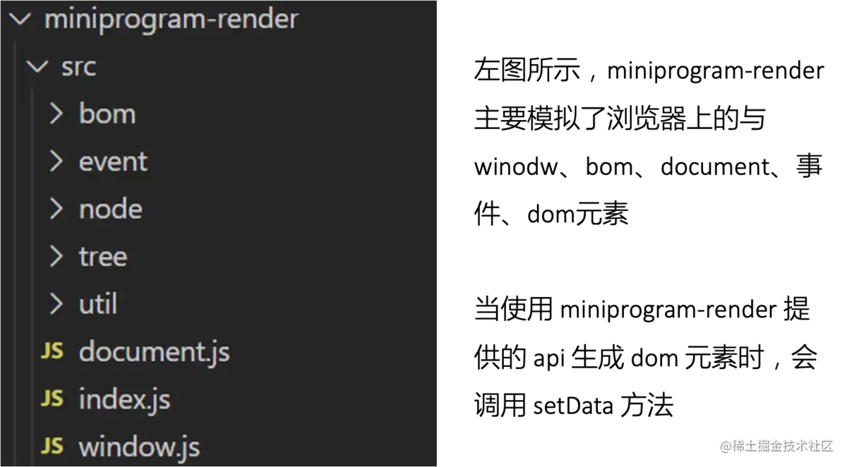 微信小程序跨平台框架-KBONE 浅析KBONE 是什么 Kbone 这个框架可以让你只需要写一份代码，就能够在两端运行 - 掘金