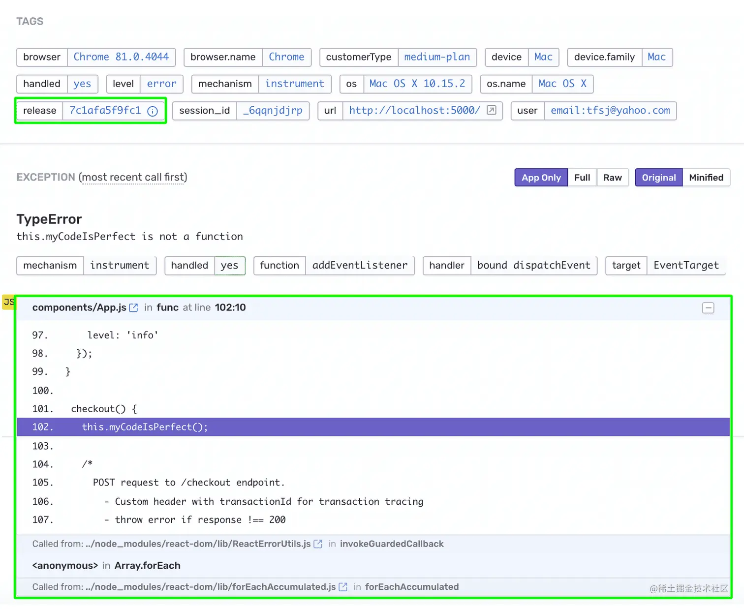 Sentry Web 前端监控 - 官方最佳实践教程创建一个 Sentry 项目 Step 1: 创建项目 Step 2 - 掘金
