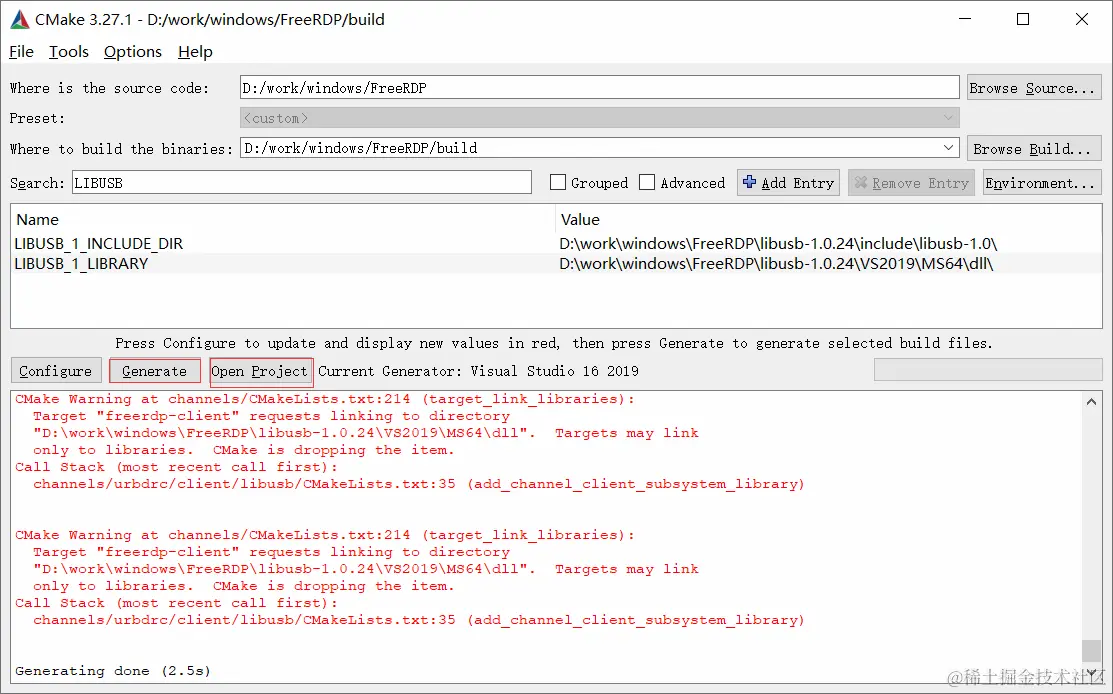 FreeRDP在Windows上编译详细过程 - 掘金