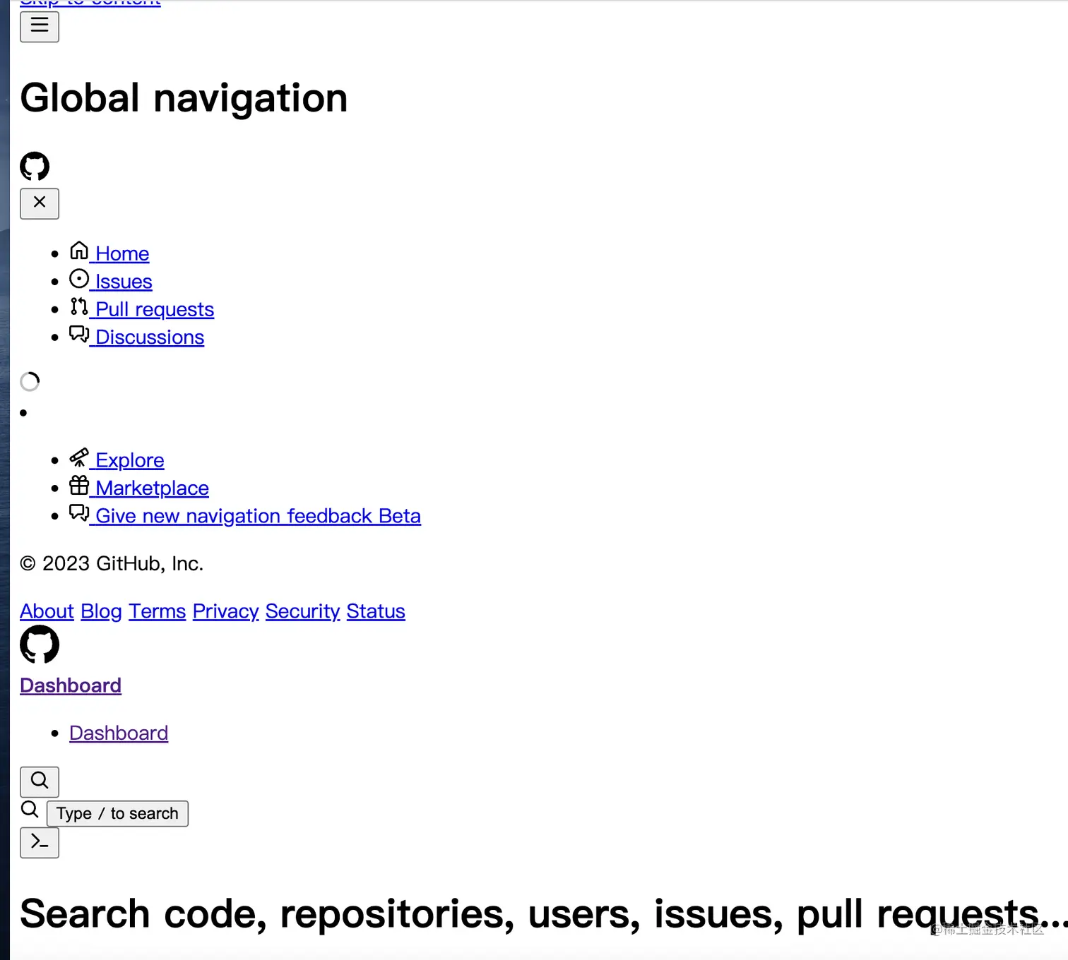 踩坑日记 github样式异常今天晚上准备上github看看项目的时候，git的静态资源服务器的请求全部都g了，这里记录 - 掘金